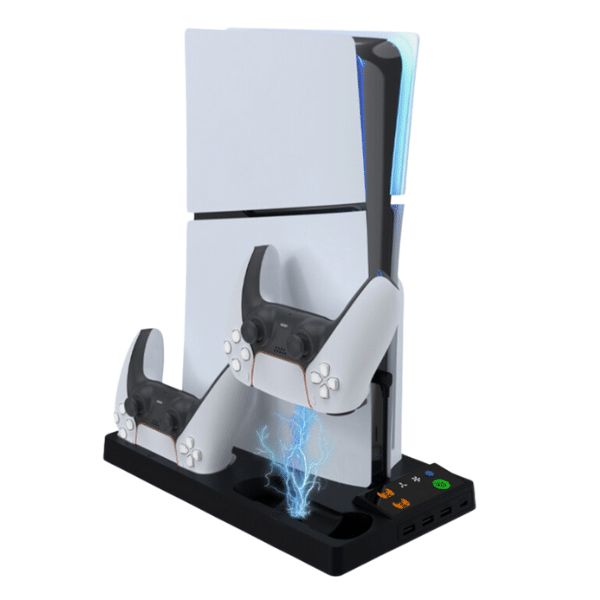 עמדת עגינת קירור לקונסולת PS5 Slim Stand - דיגיטל גאדגט
